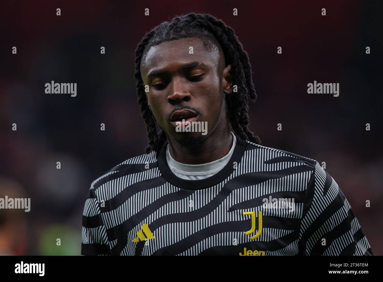 Milan, Italy. 22nd Oct, 2023. Moise Kean of Juventus FC seen during Serie A 2023/24 football ...