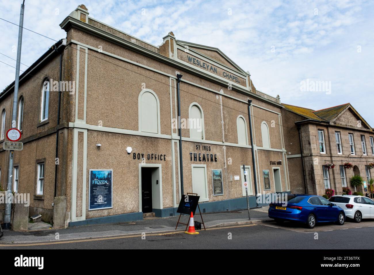 St Ives Theatre, Cornwall, UK Stock Photo - Alamy