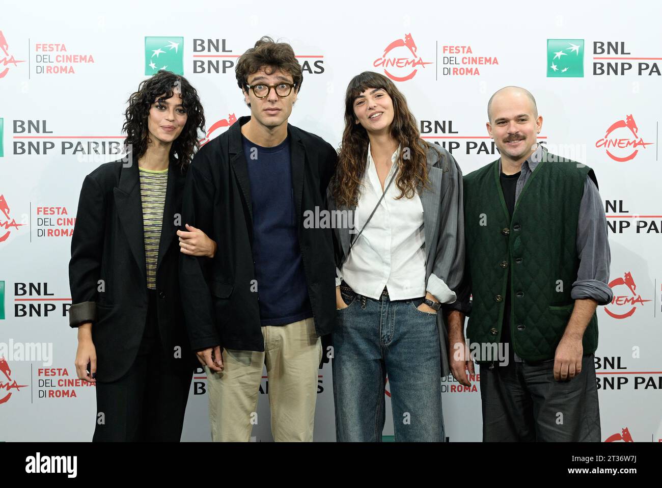 Rome, Italy. 23rd Oct, 2023. (L-R) Martina Gatti, Filippo Barbagallo ...