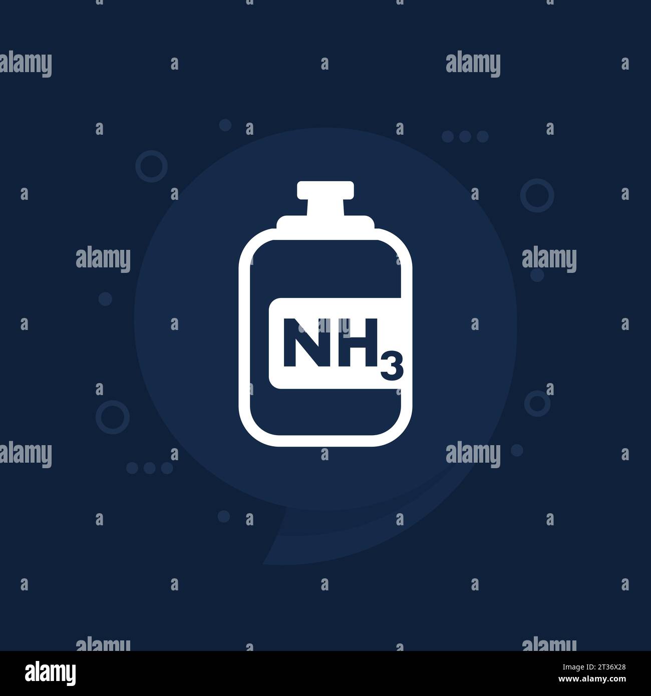 NH3 gas tank, ammonia icon for web Stock Vector Image & Art - Alamy