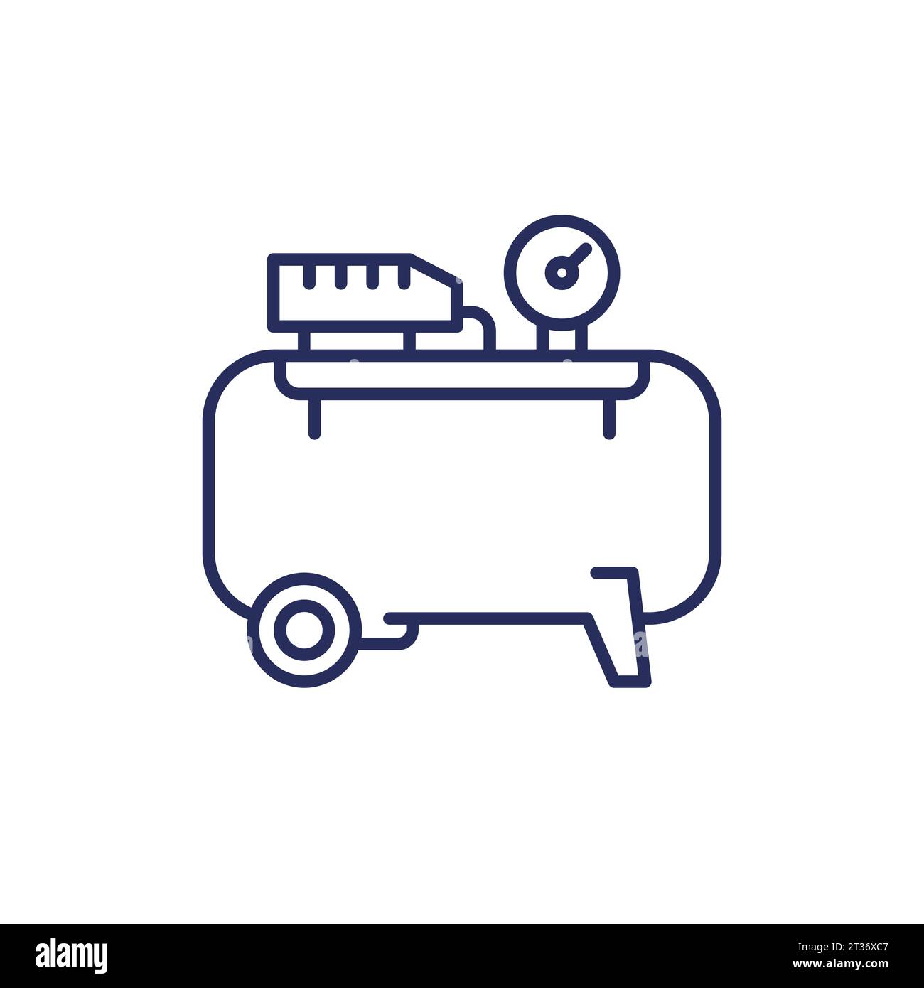 Compressed air line Stock Vector Images - Alamy