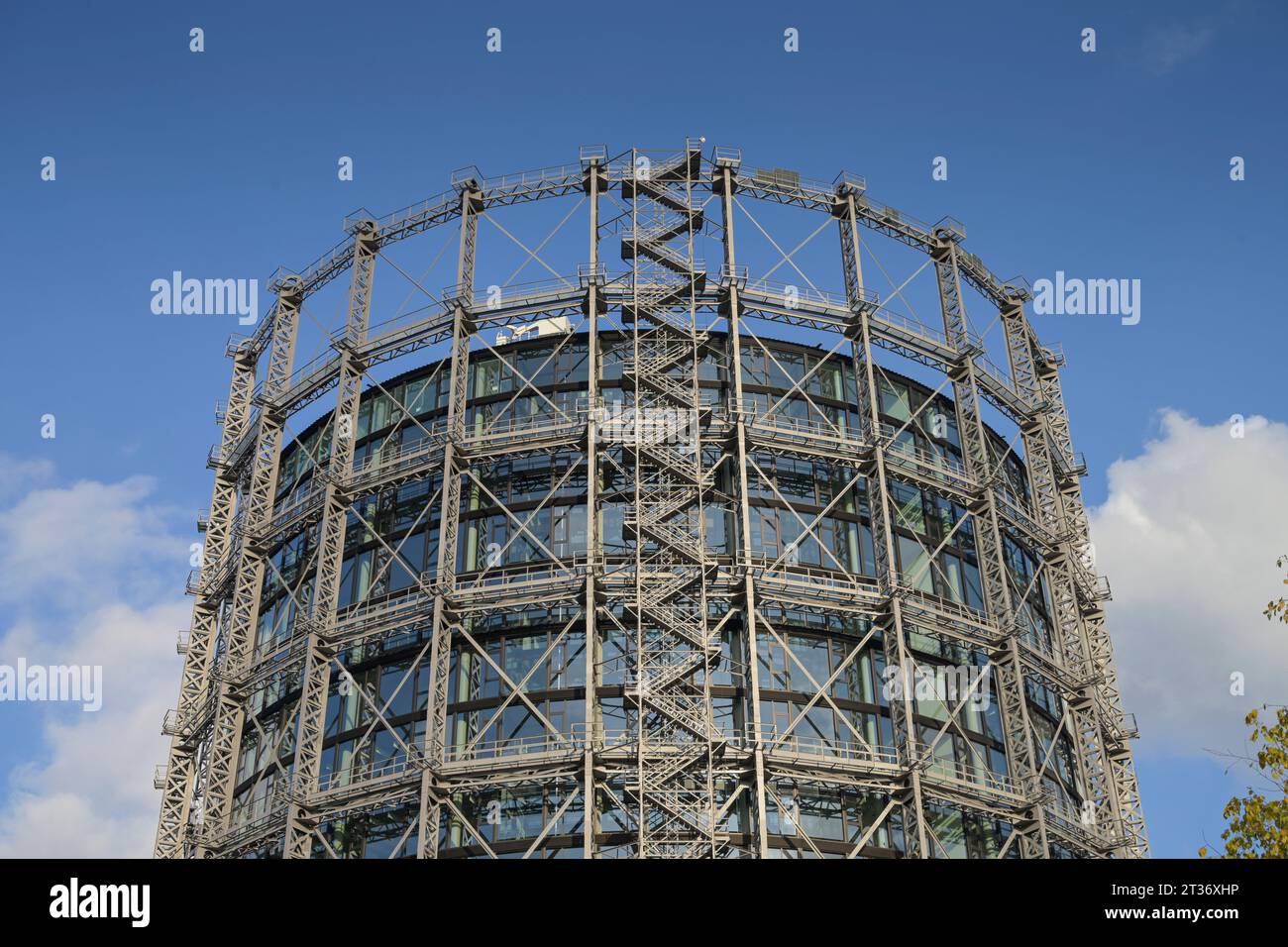 Gasometer, Bürohaus, EUREF-Campus, Schöneberg, Berlin, Deutschland ...