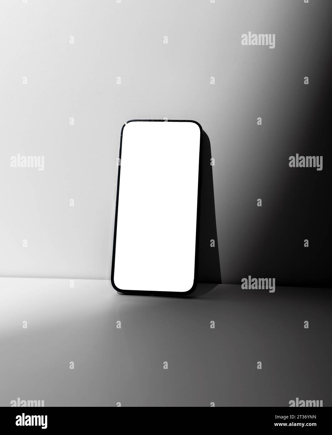 Mobile screen mockup. Smart phone, smartphone display mock up Stock ...