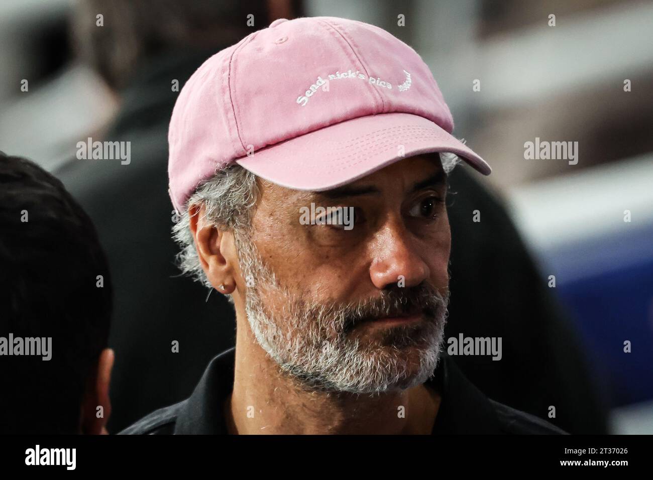Saint Denis, France. 20th Oct, 2023. Taika WAITITI (Cohen) husband of ...