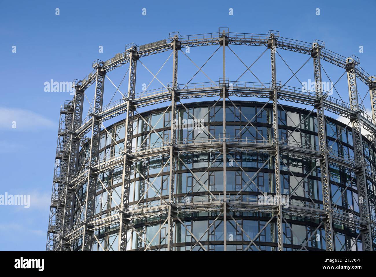 Gasometer, Bürohaus, EUREF-Campus, Schöneberg, Berlin, Deutschland ...