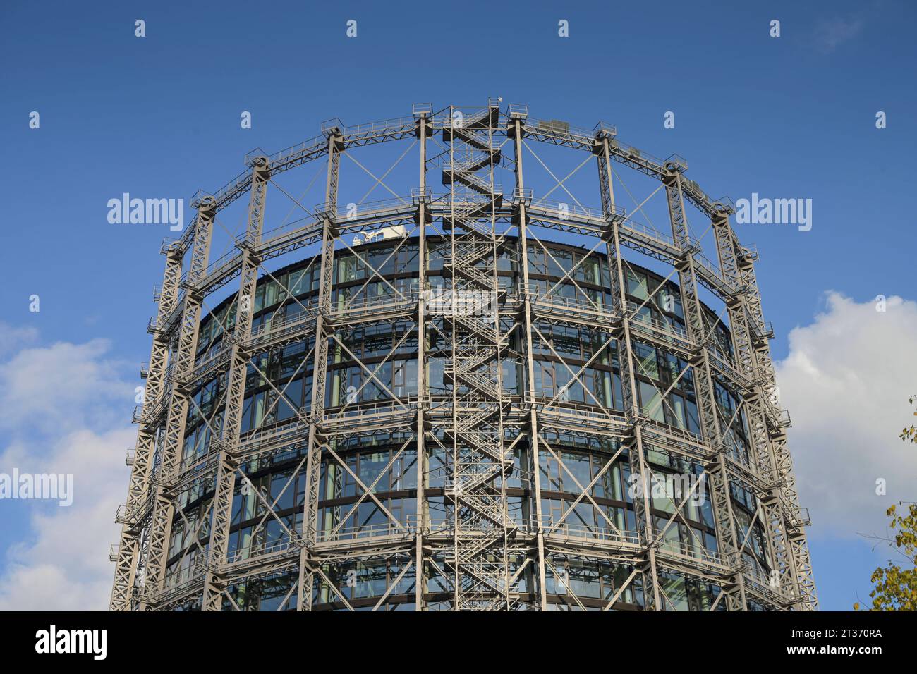 Gasometer, Bürohaus, EUREF-Campus, Schöneberg, Berlin, Deutschland ...