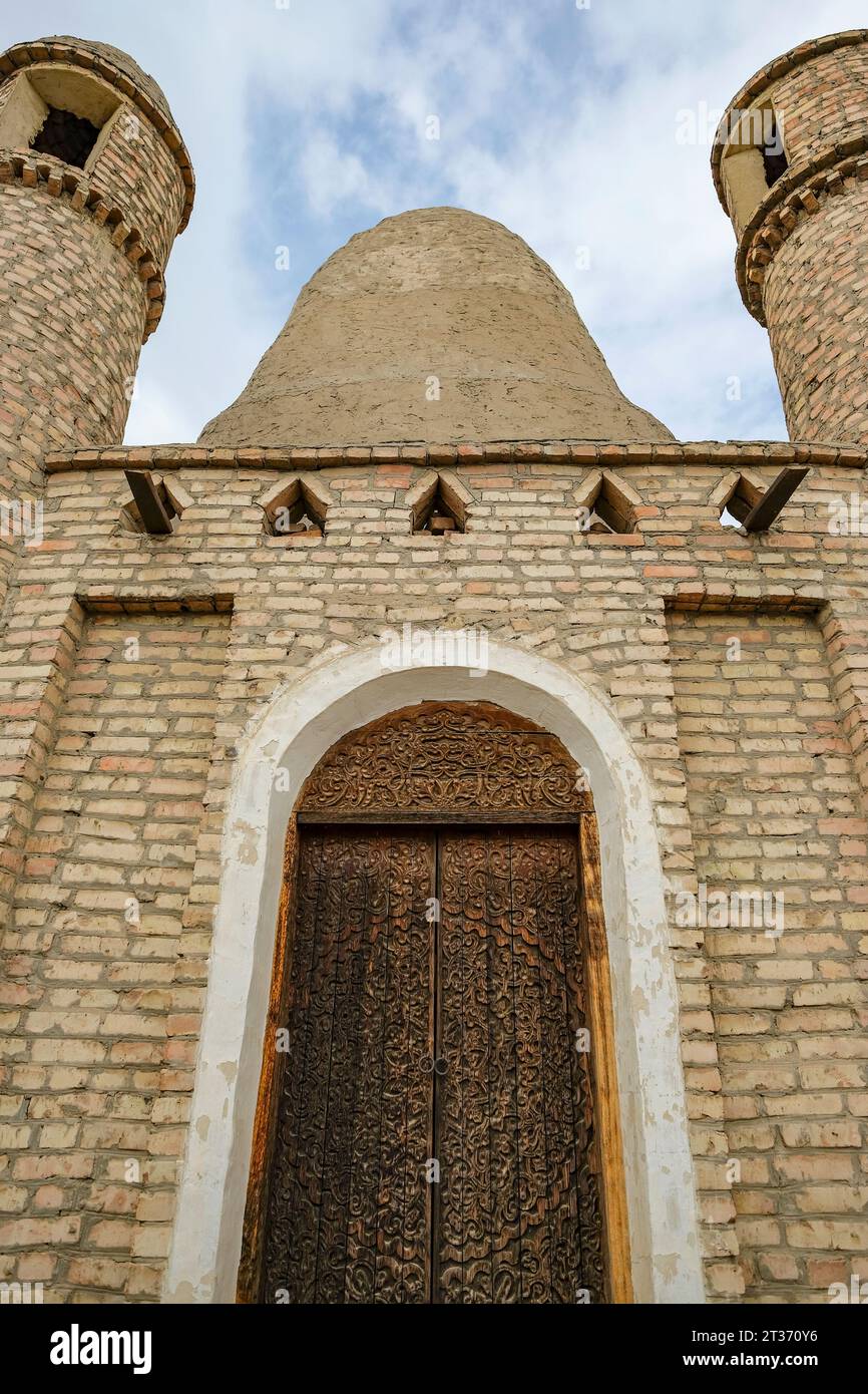 Rishton, Uzbekistan - October 22, 2023: Mausoleum of Burhan al-Din al ...