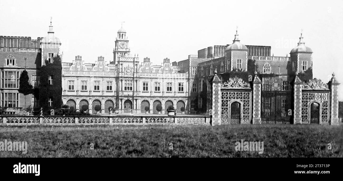 Hatfield House, Victorian period Stock Photo - Alamy