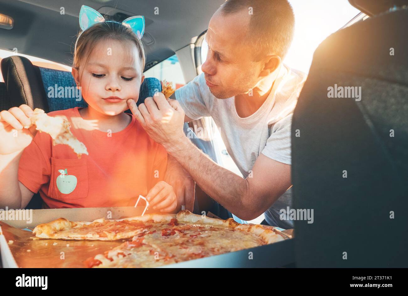 Female child smiling gently hi-res stock photography and images - Alamy
