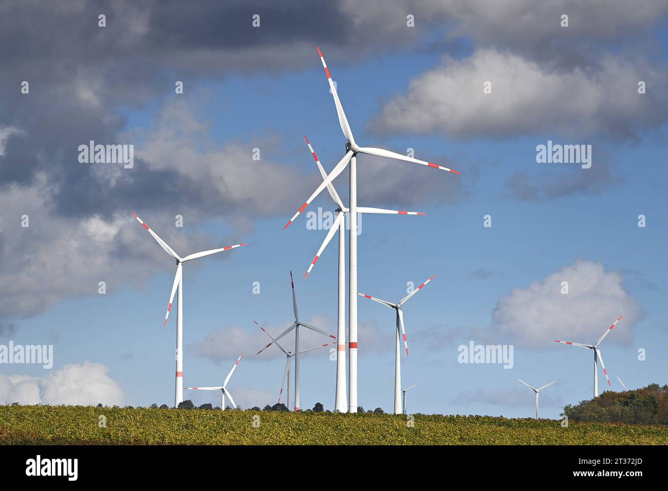 Windkraftraeder in Rheinland Pfalz Windpark, Windrad, Windkraft ...