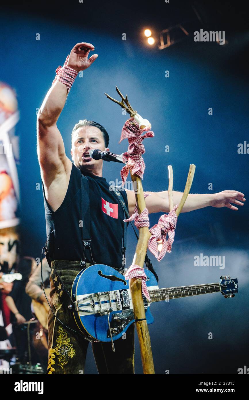 Zürich, Switzerland. 21st, October 2023. The Austrian singer and ...