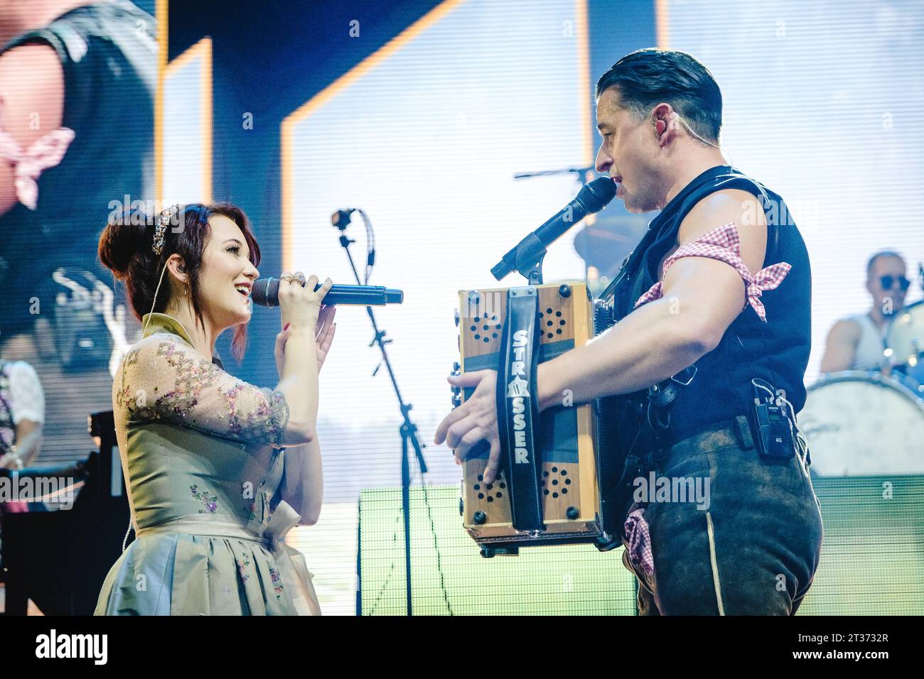 Zürich, Switzerland. 21st, October 2023. The Austrian singer and ...