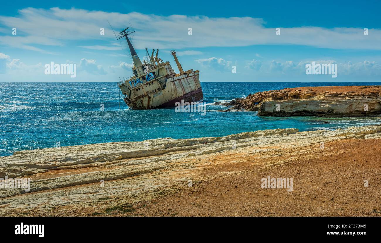 Cyprus ship wreck hi-res stock photography and images - Alamy
