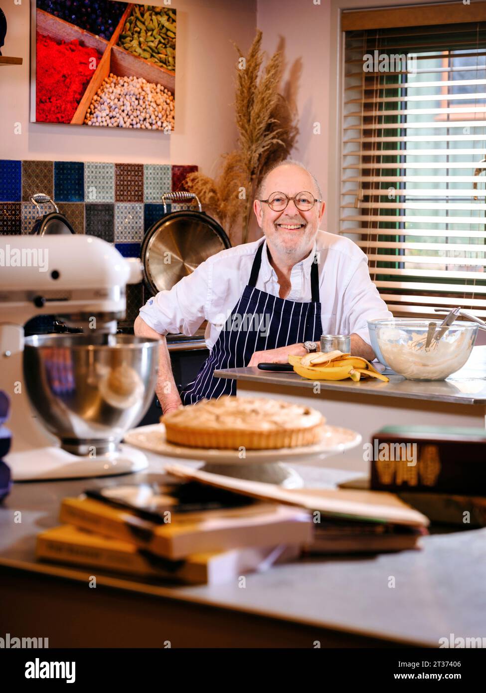 Editorial use only - Chef and author Ian Dowding one of the inventors ...