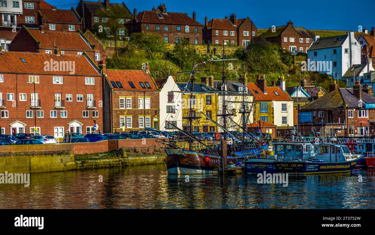 Whitby, Town, Yorkshire, England, UK Stock Photo - Alamy
