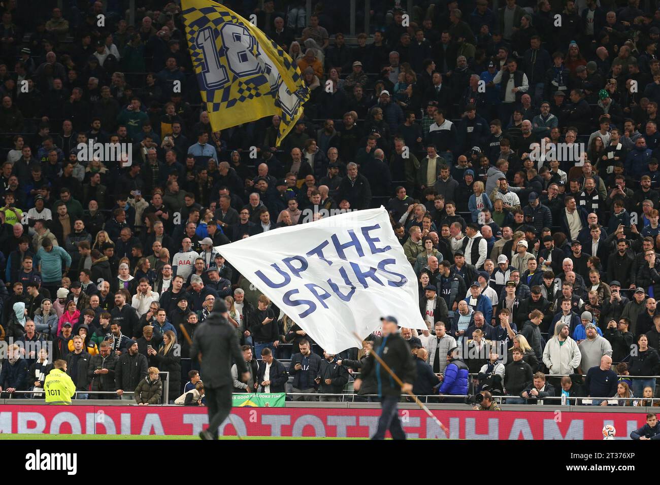 Tottenham Hotspur Stadium, London, UK. 23rd Oct, 2023. Premier League ...