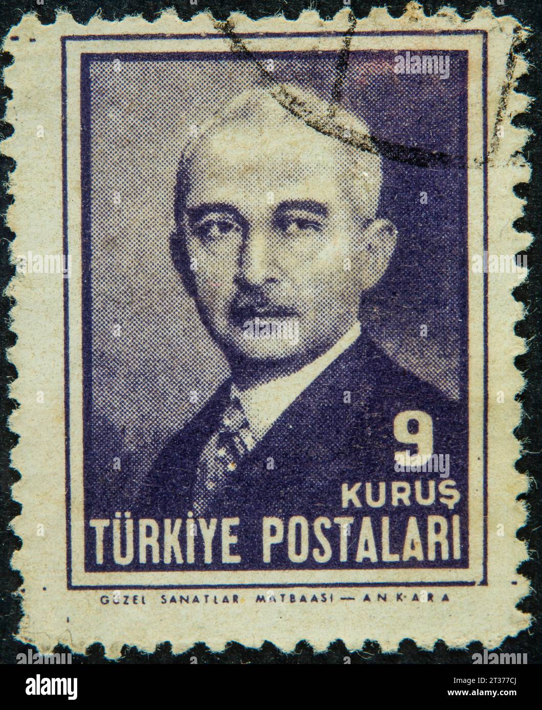 Postage stamp turkey hi-res stock photography and images - Alamy