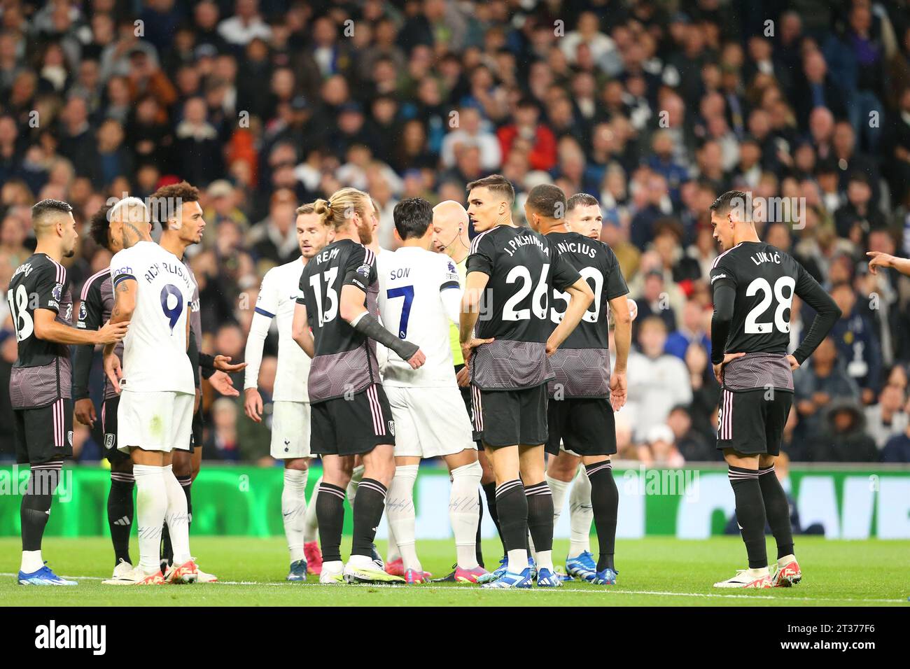 Tottenham Hotspur Stadium, London, UK. 23rd Oct, 2023. Premier League ...