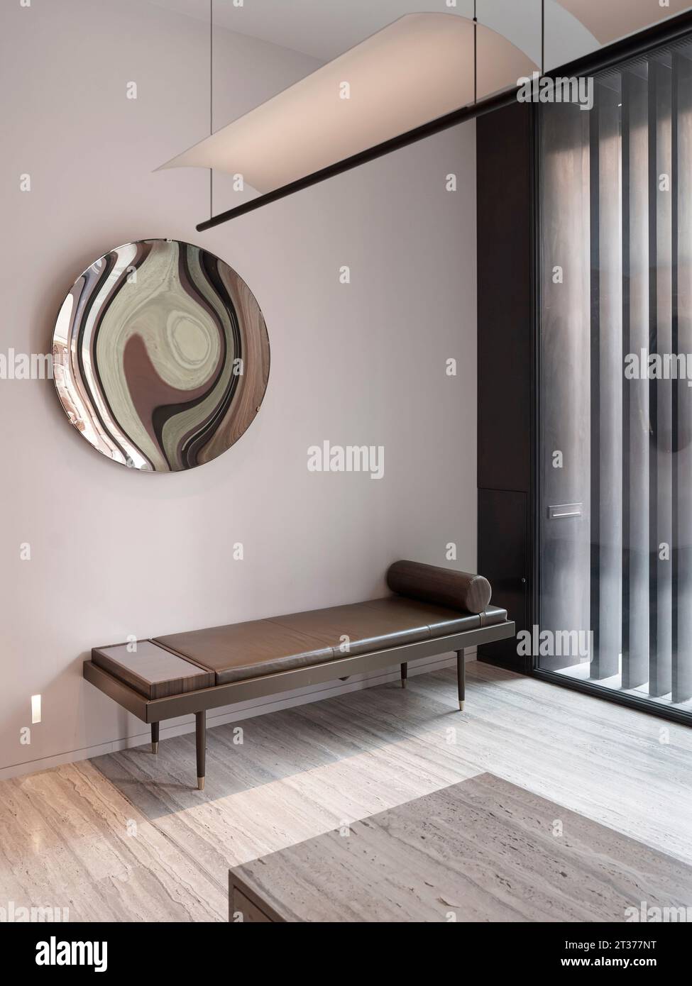 Entrance area. Mount Row Apartments, London, United Kingdom. Architect ...