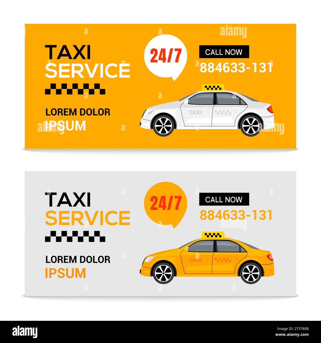 Taxi service cab flyer template background. Taxi driver app vector ...