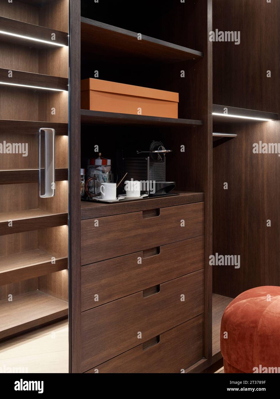 Cupboard joinery. Mount Row Apartments, London, United Kingdom ...