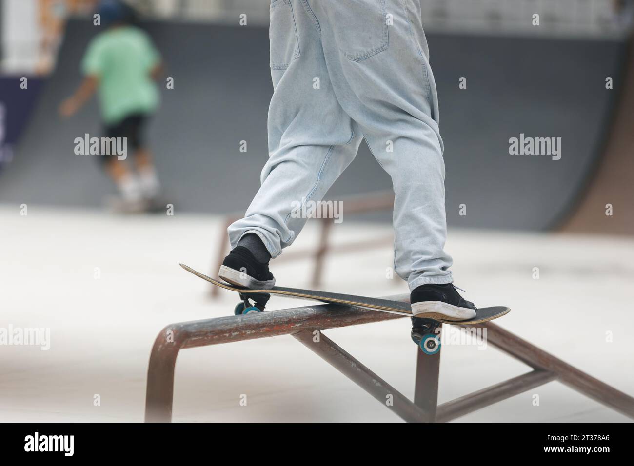 Foot off board hi-res stock photography and images - Alamy