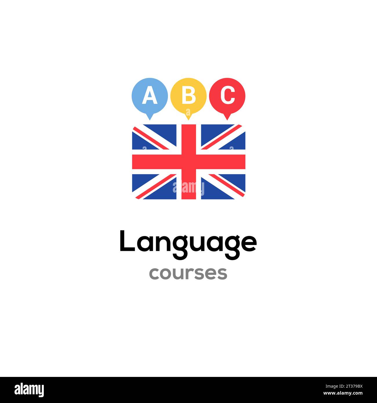 Italian language course Stock Vector Images - Alamy