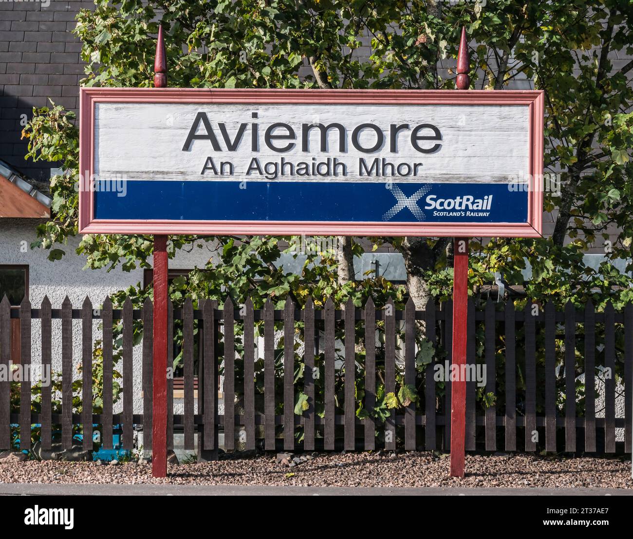 Then image is of Aviemore railway station, home of the Strathspey ...