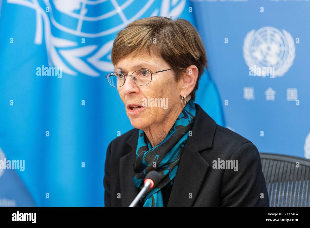 Briefing by Judge Joan E. Donoghue, President of the International ...