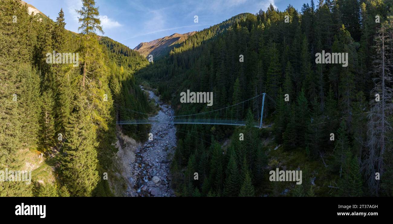 Grisons suspension bridge hi-res stock photography and images - Alamy