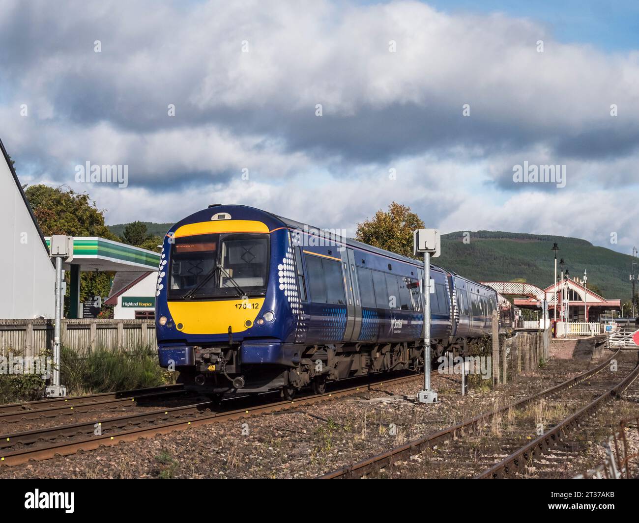 Then image is of Aviemore railway station, home of the Strathspey ...