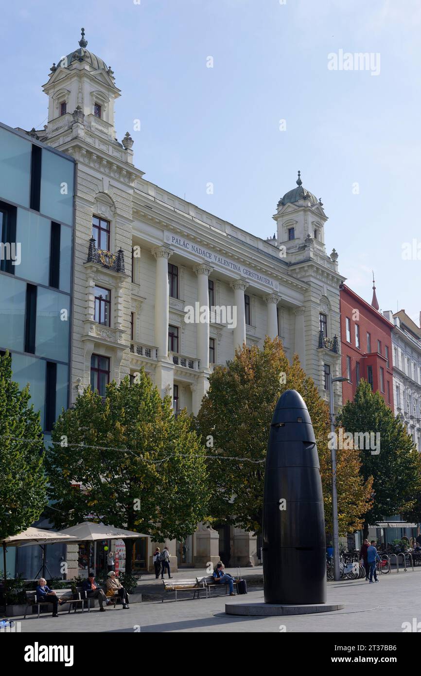 Brno clock freedom hi-res stock photography and images - Alamy