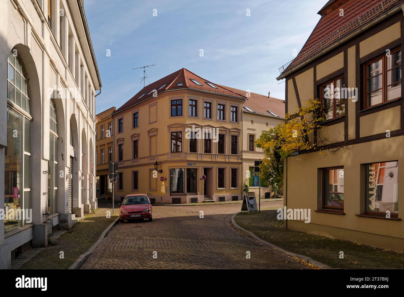 Residential and commercial buildings on the corner of Steinstrasse and ...