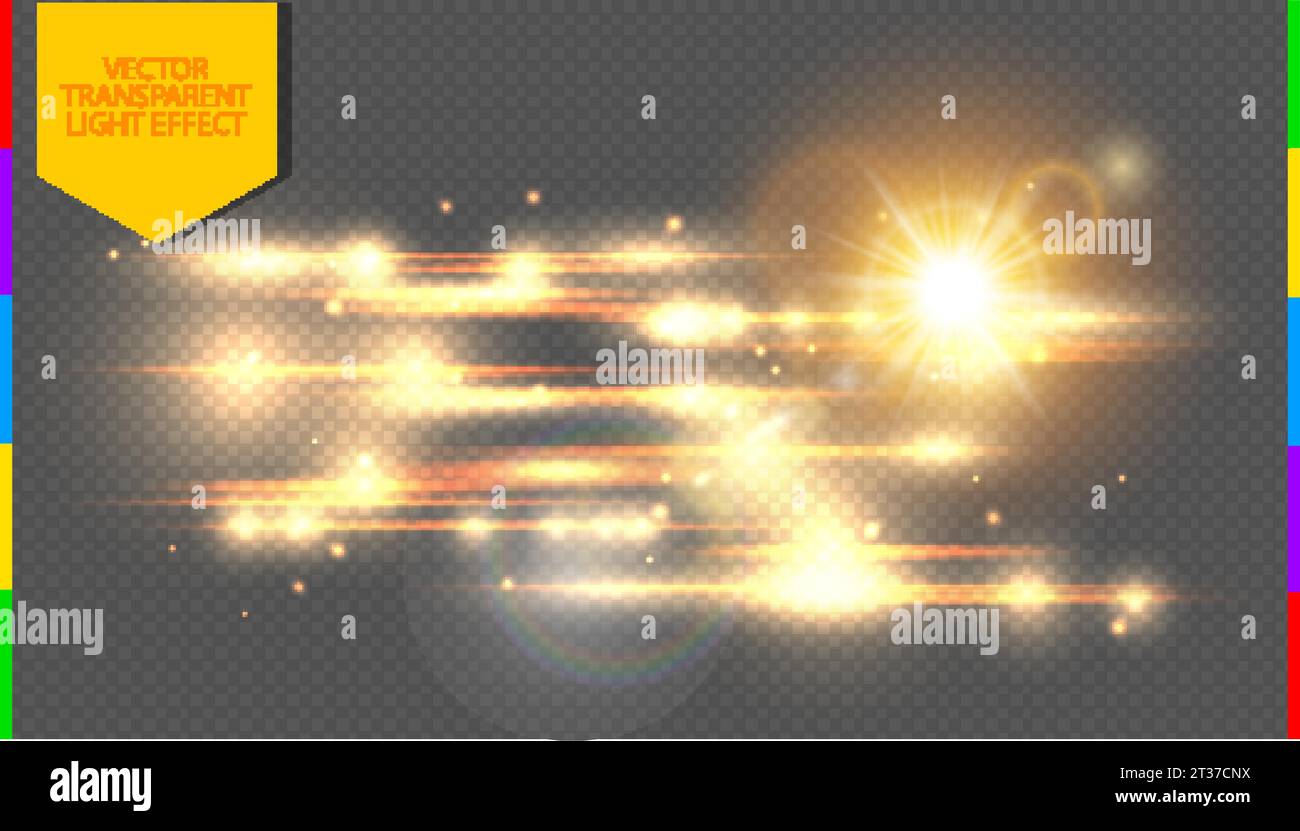 Beautiful orange glow Stock Vector Images - Alamy