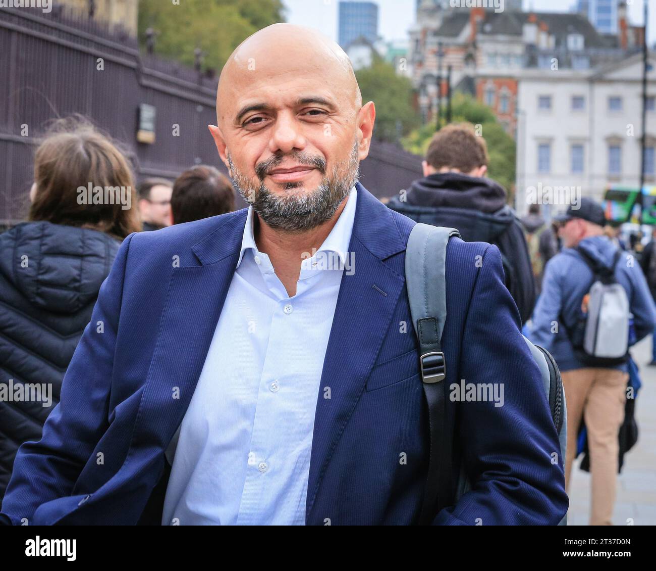 London, UK. 23rd Oct, 2023. Sajid Javid, MP, former Secretary of State ...