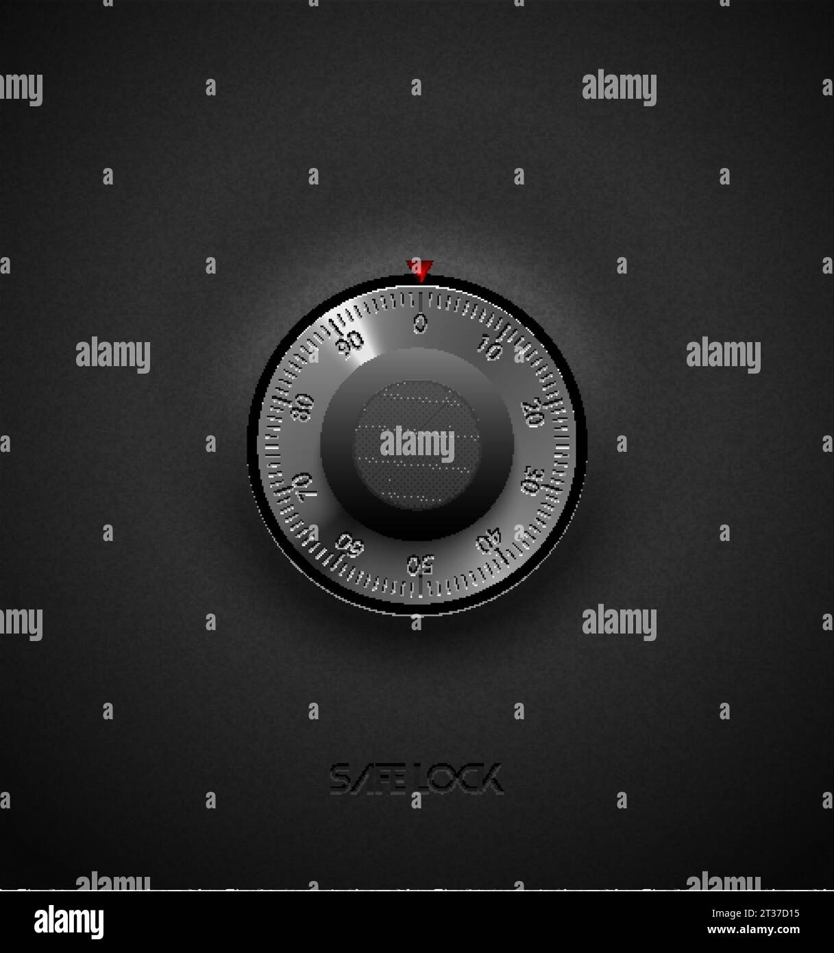 Combination lock circular Stock Vector Images - Alamy