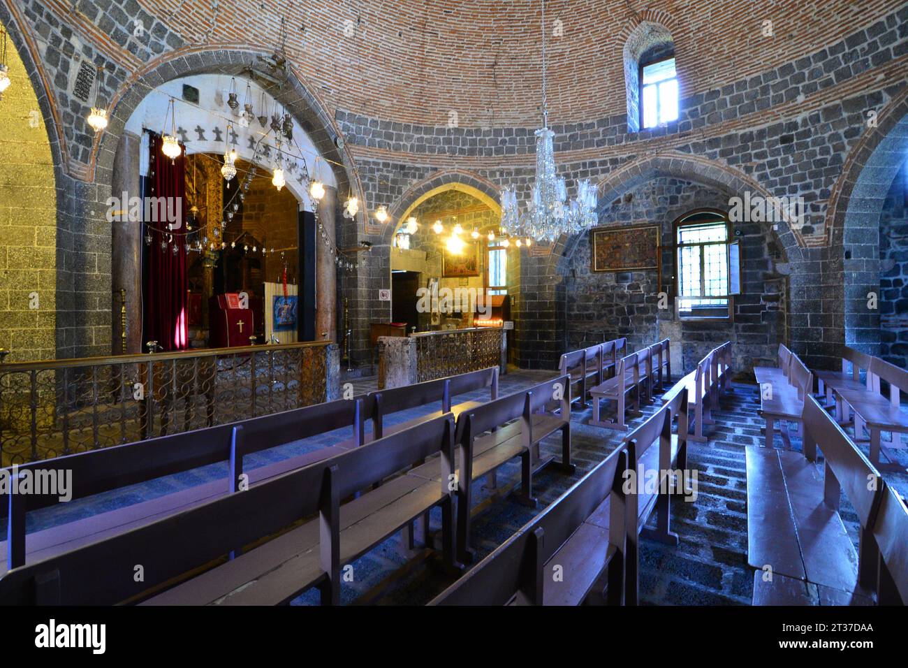 Assyrian Ancient Church of Virgin Mary in Diyarbakir, Turkey Stock ...