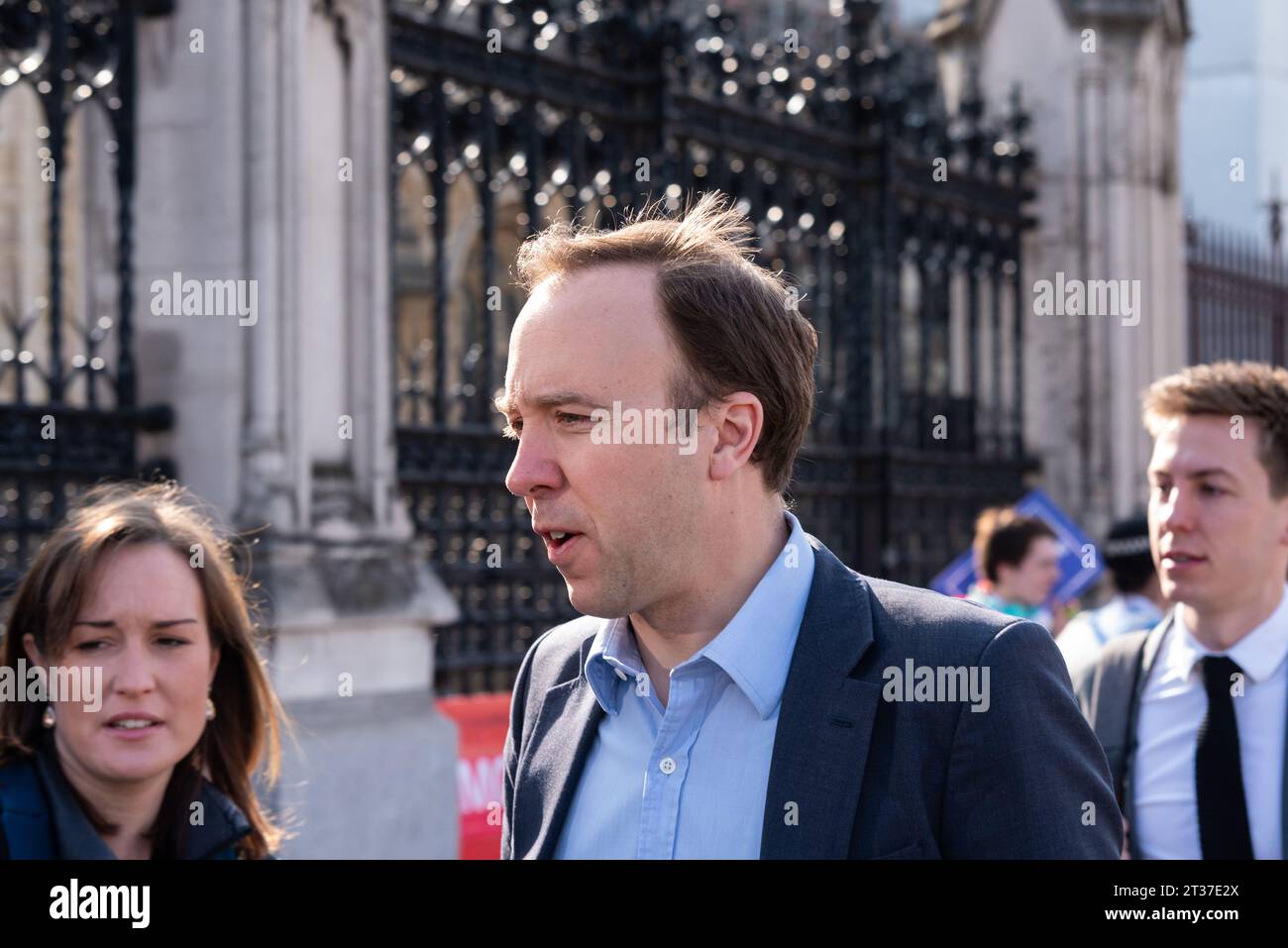 Matt hancock 2019 london hi-res stock photography and images - Alamy