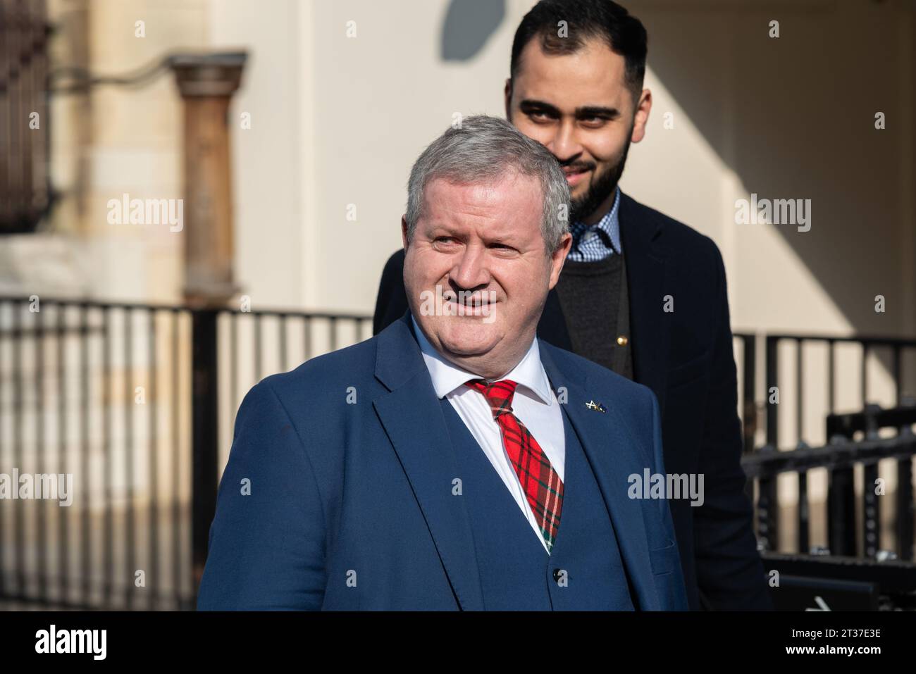 SNP MP Ian Blackford after the failed Brexit motion which took place in ...