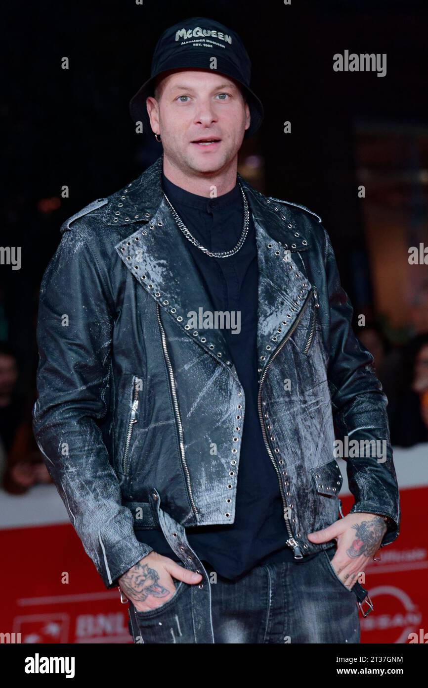 Italian singer Clementino at Rome Film Fest 2023. Posso entrare? An Ode ...