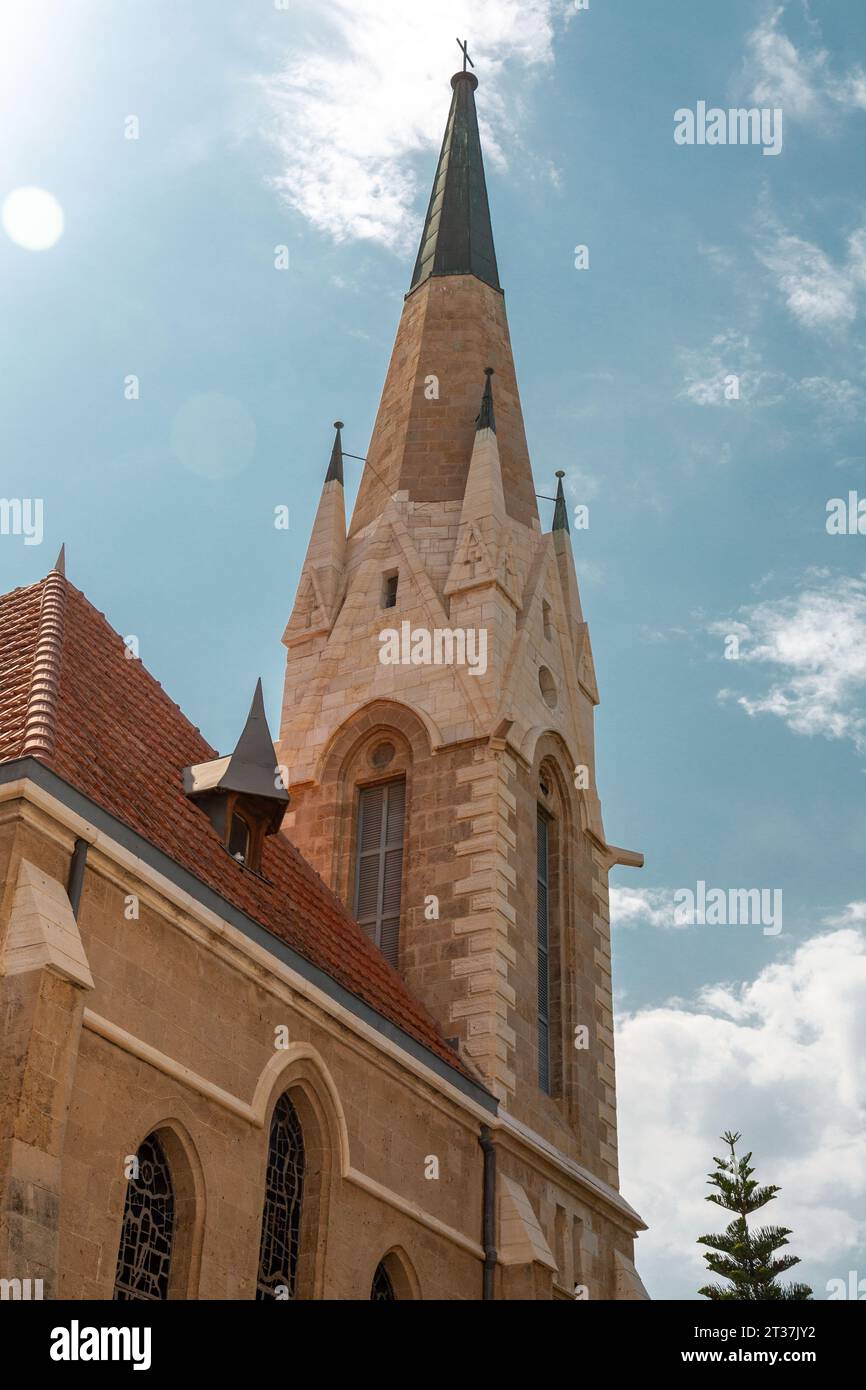 Immanuel Church is a Protestant church in the American German Colony ...