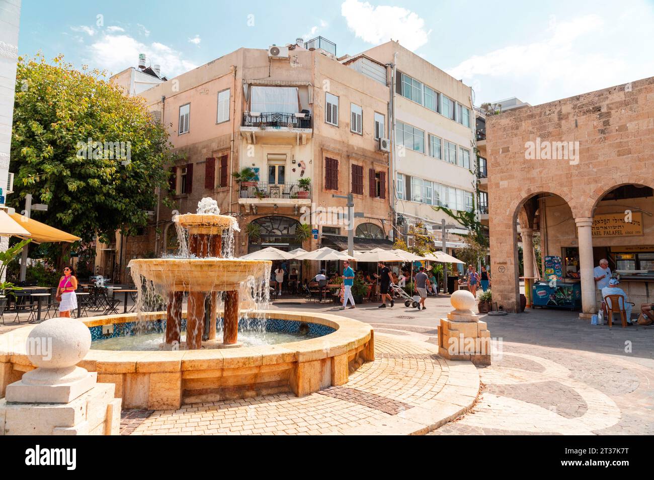 Jaffa, Israel - October 5, 2023: View from the historic streets of ...