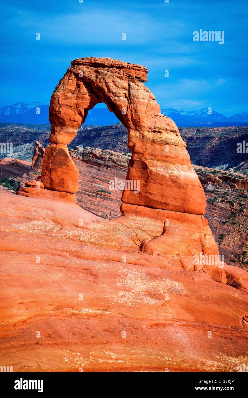 Delicate Arch Sunset, Arches National Park,Utah,USA Stock Photo - Alamy