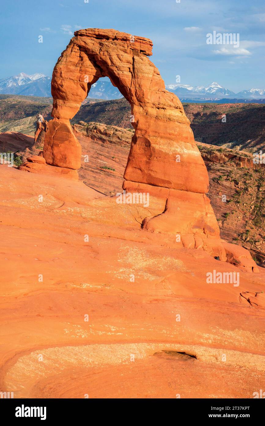 Delicate Arch Sunset, Arches National Park,Utah,USA Stock Photo - Alamy