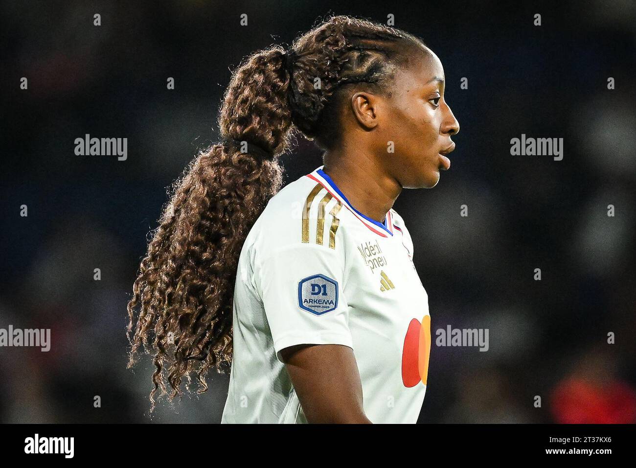 Paris, France. 01st Oct, 2023. Kadidiatou DIANI of Lyon during the ...