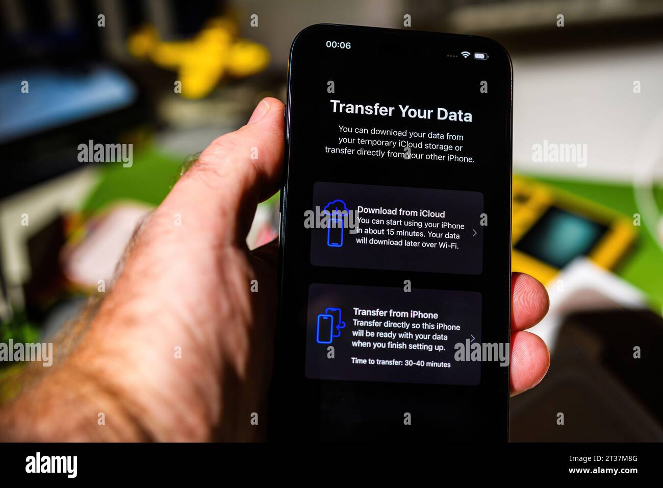 Data transfer options hi-res stock photography and images - Alamy