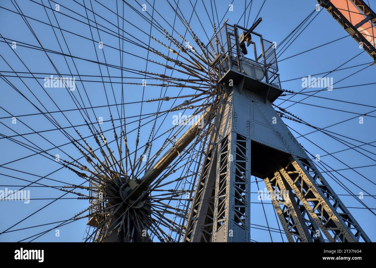 Wien, Prater, Riesenrad, Wiener Riesenrad, Vergnügungspark, Wahrzeichen ...