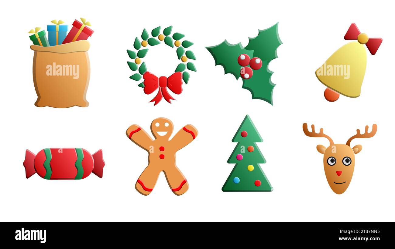 Cute christmas angel in Cut Out Stock Images & Pictures - Alamy