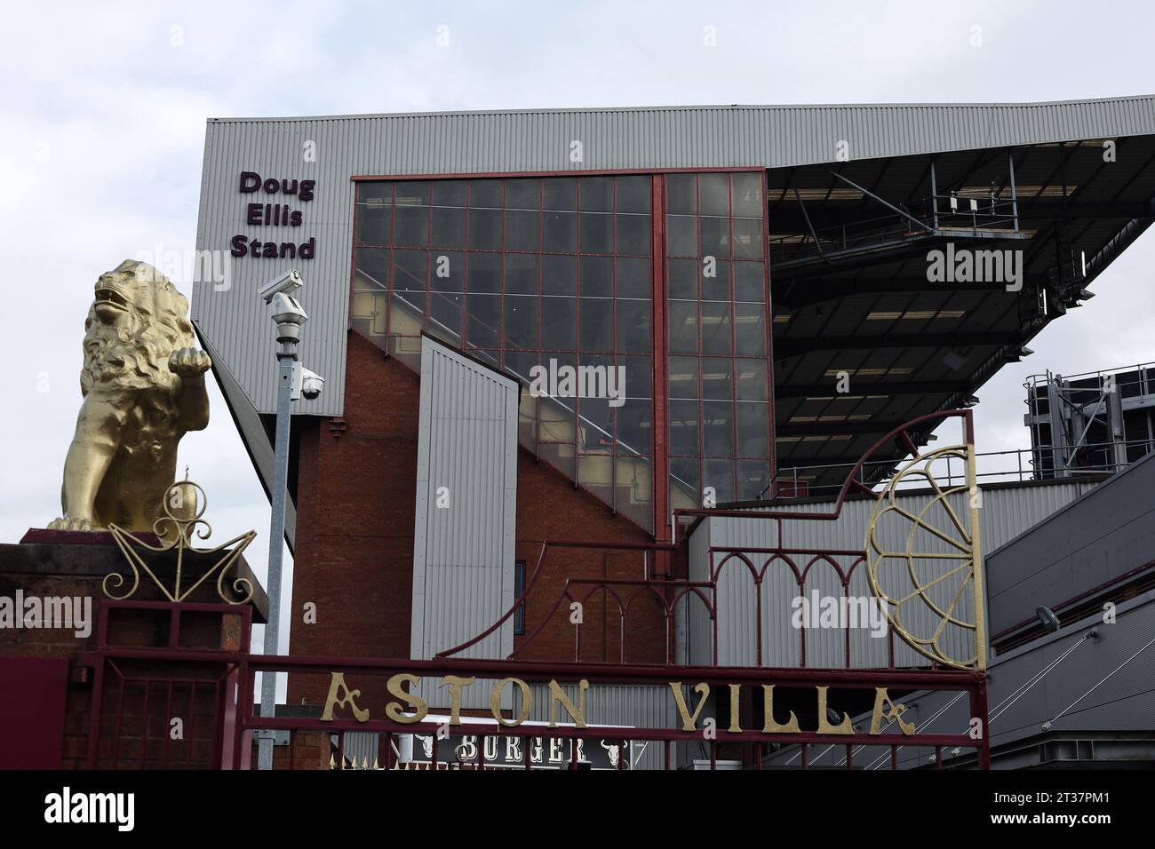 Doug ellis stand villa park hi-res stock photography and images - Alamy