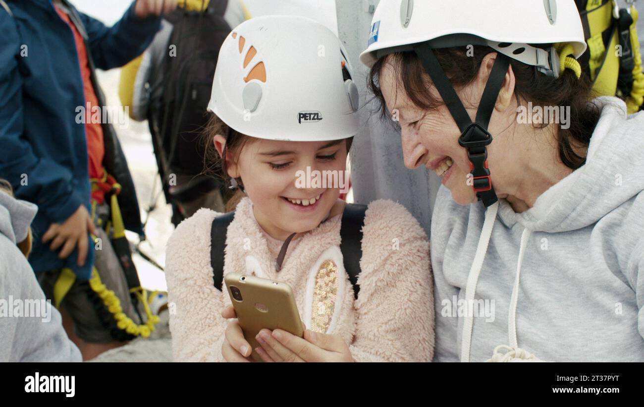 CAMP COURAGE, from left: Milana, Olga, 2023. © Netflix / Courtesy ...